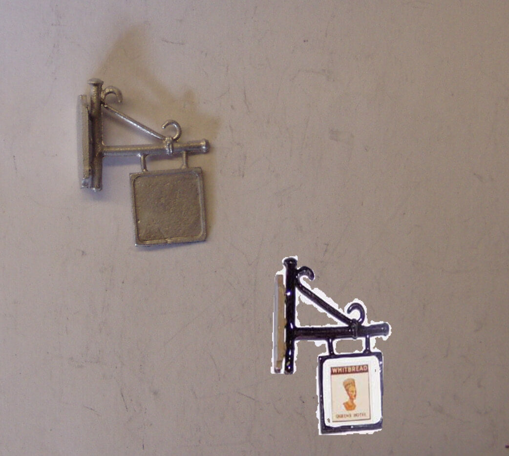 PW262 (1) Wall mounted pub sign - OO GAUGE - – PD Marsh Models