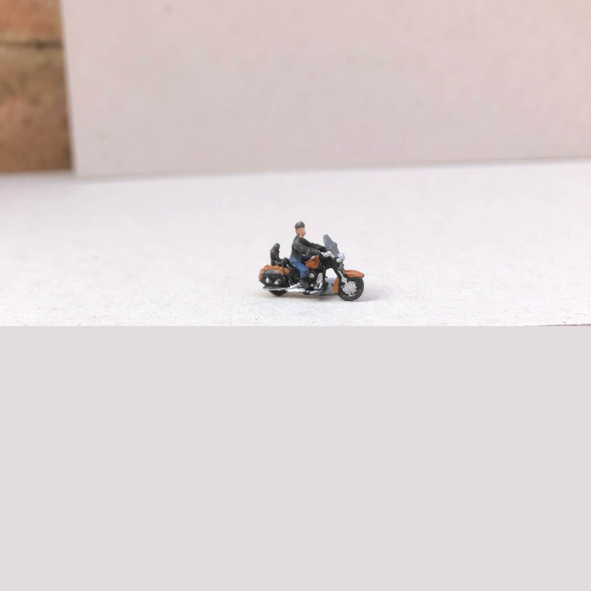 X92 1950's Harley Davidson motorcycle with rider - N GAUGE - – PD Marsh ...