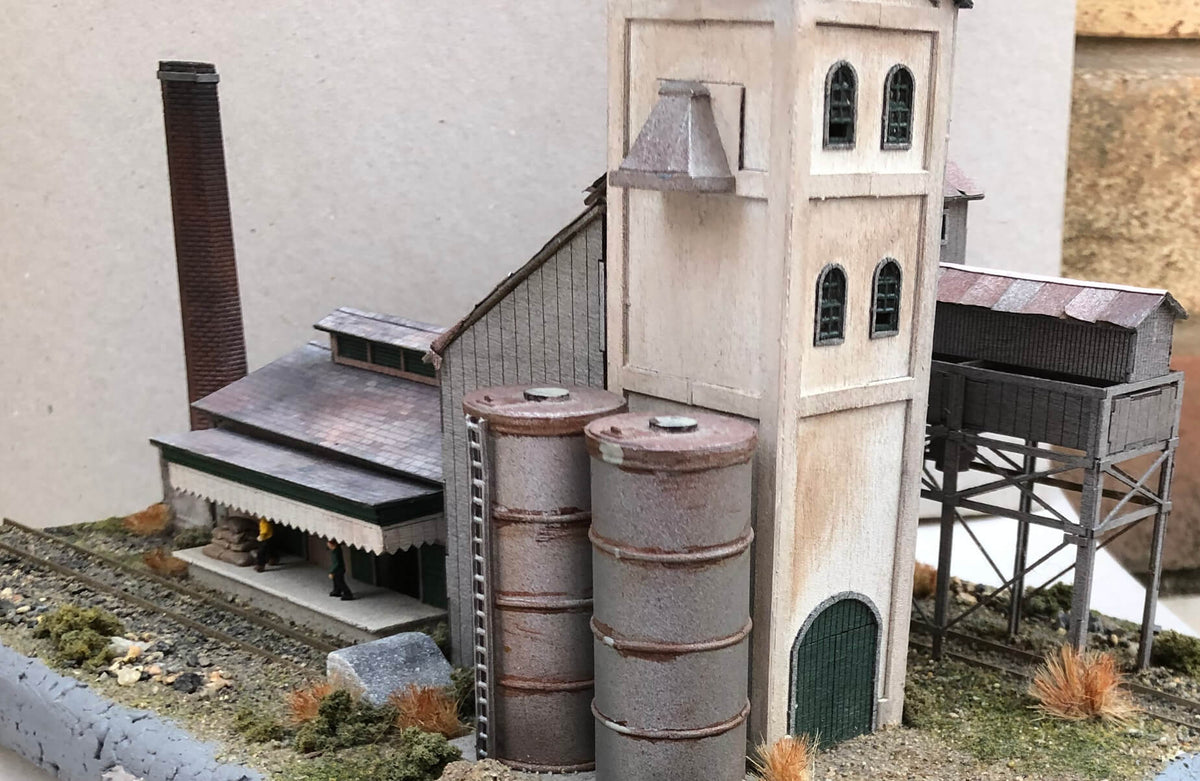 WCWN (4) Wenford Clay Works - N GAUGE - – PD Marsh Models