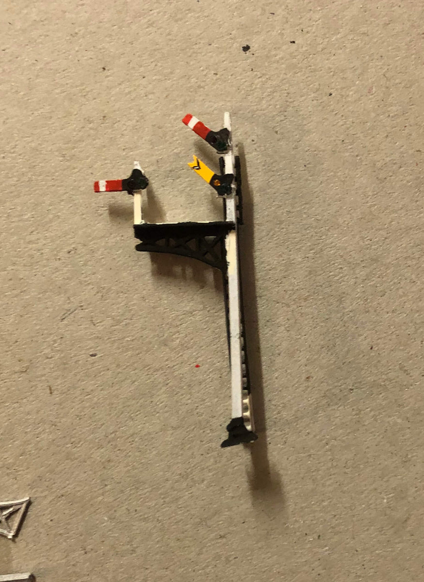 X334L LNER wood post left hand junction signal - N GAUGE - – PD Marsh ...